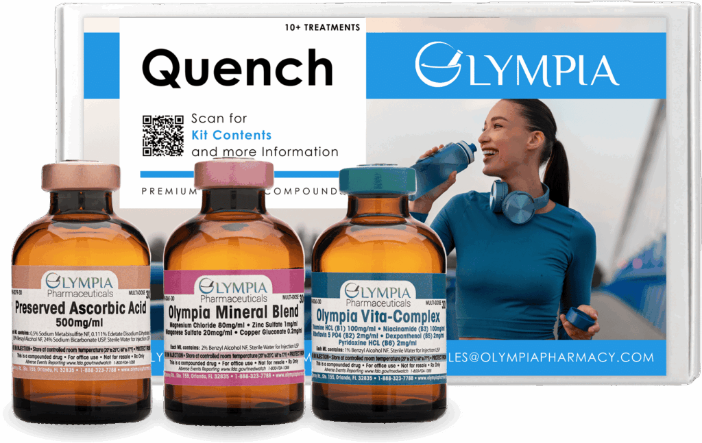 Quench IV | IV Fluids Kits | Olympia Pharmaceuticals